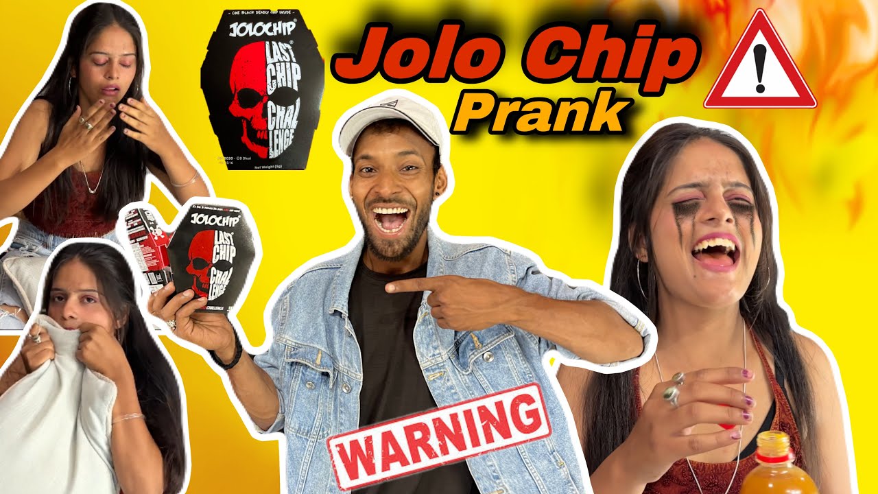 Jolo Chips Prank 🌶️🔥 With Muskan | World’s Hottest Chips | Addytutorial ...