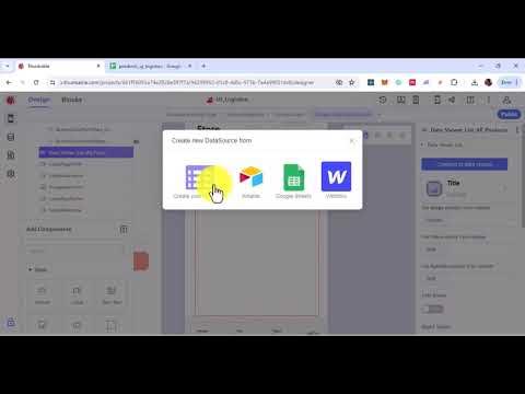 Fetching Data from Excel Sheet in Thunkable - YouTube