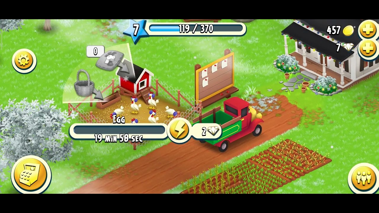 Game. Hay Day. Level 7. Let's play - YouTube