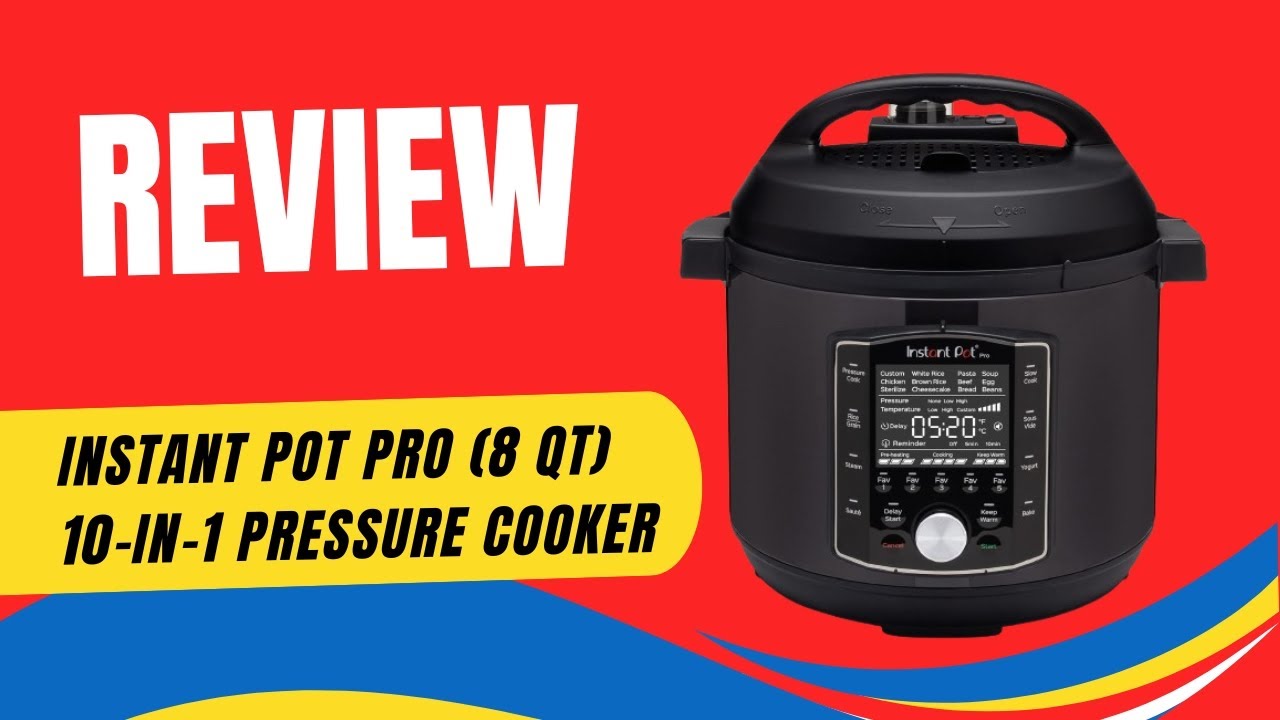 Instant Pot Pro (8 QT) 10-in-1 Pressure Cooker Review II MaShaAllah ...