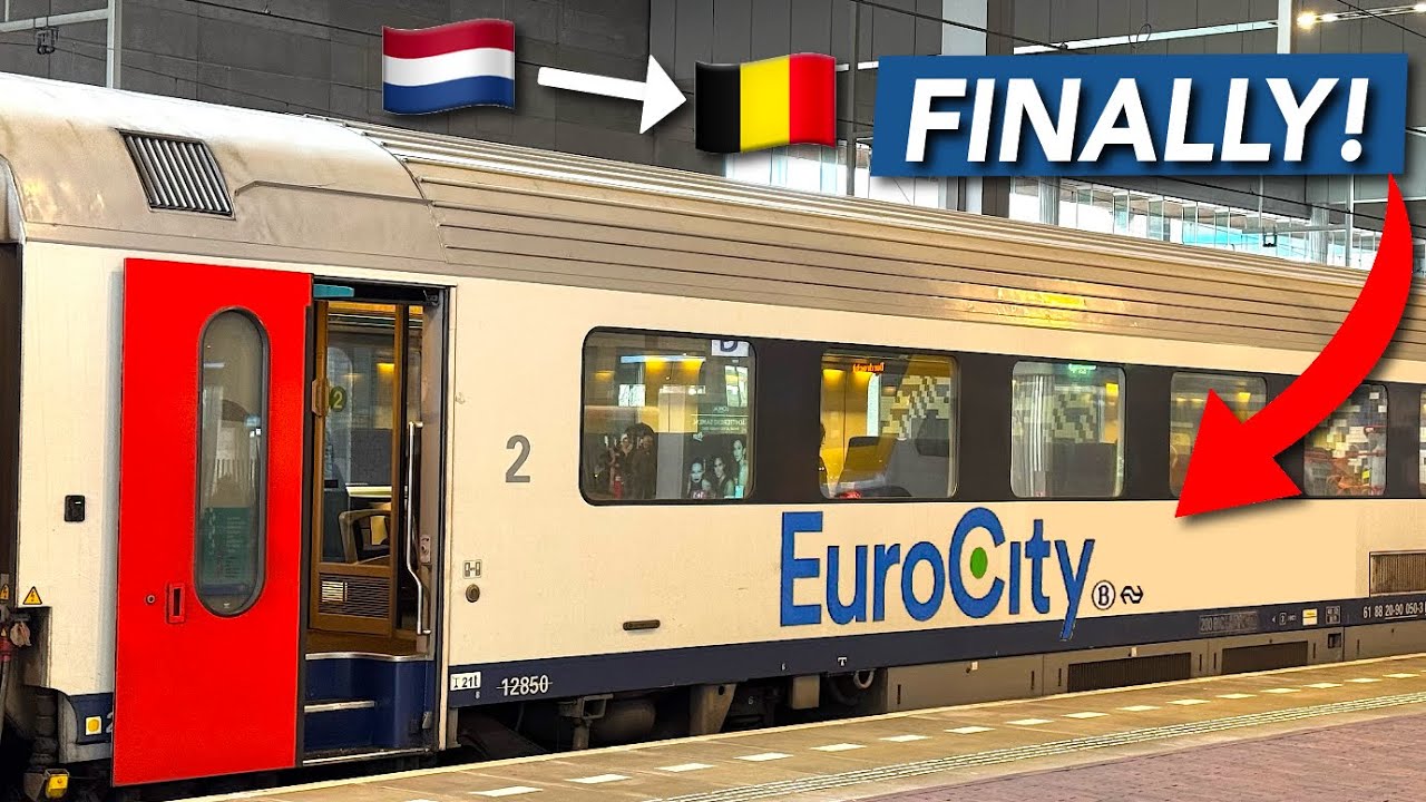 Rotterdam to Brussels on the New EuroCity Service - YouTube