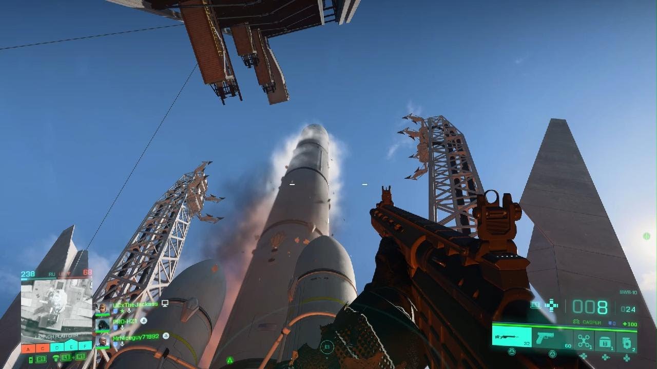 Battlefield 2042 Rocket Take Off: Next to Me! (BF2042 Orbital Map ...