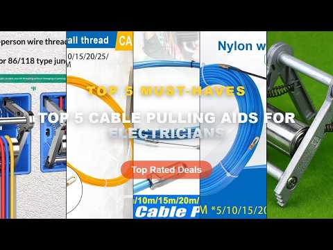 Cheap & Best Top 5 Cable Pulling Aids For Electricians Unboxing & Review - Silver 86/118 Bottom Boxe