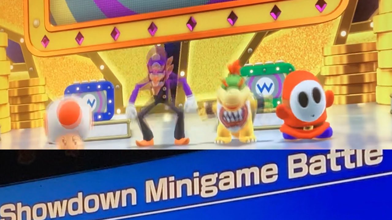 Super Mario Party Jamboree Showdown Minigame Battle Toad Normal ...