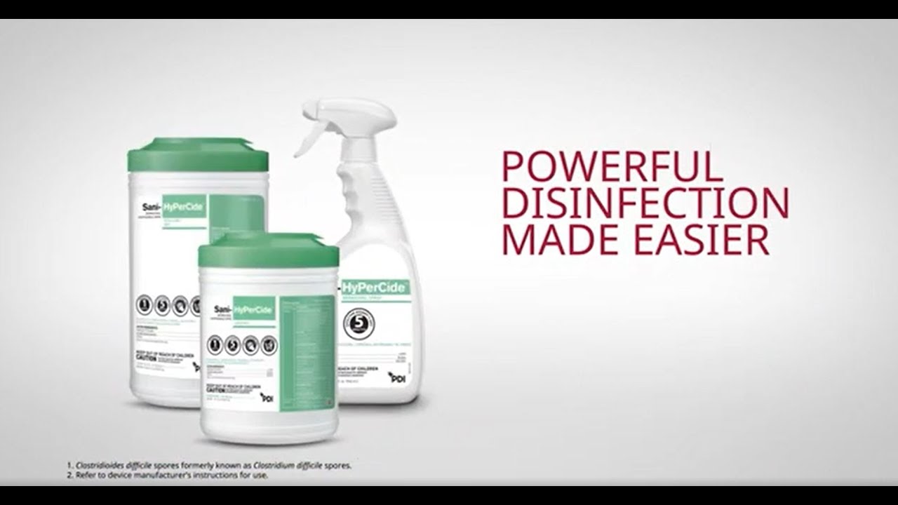Sani HyPerCide® Germicidal Disinfectant In-Service Video - YouTube