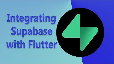Flutter Supabase Tutorials - YouTube