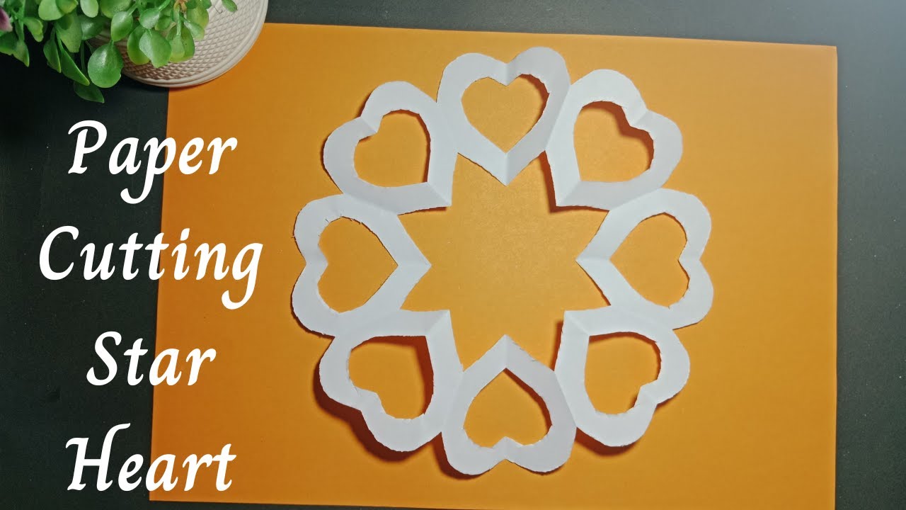 Paper Cutting Heart - Easy Crafts with Paper - Easy DIY - How to Make ...