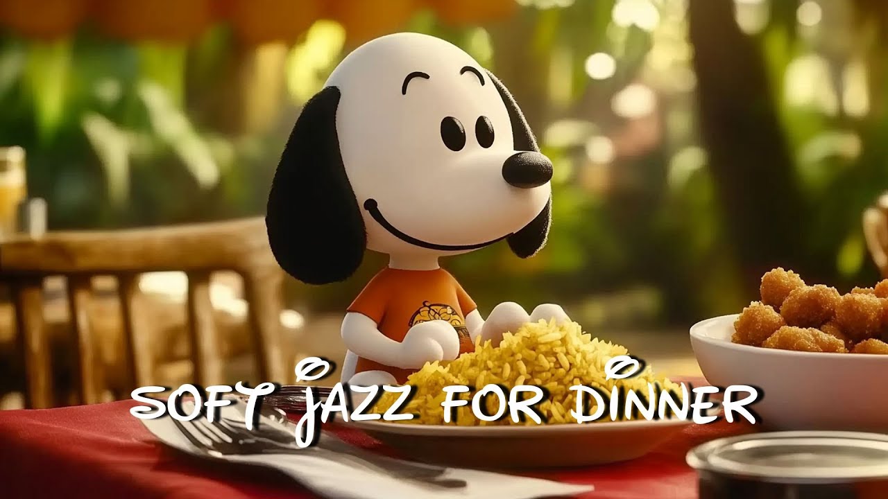 [𝐏𝐥𝐚𝐲𝐥𝐢𝐬𝐭] Relaxing Jazz for a Relaxing Evening with Snoopy 🎶 Relaxing ...
