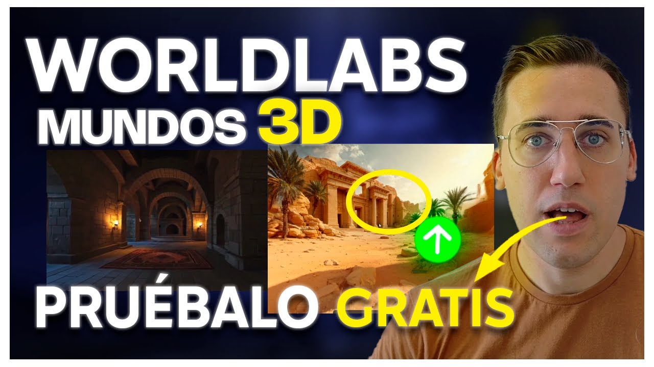 🔔 WORLD LABS llega con MUNDOS 3D generados por IA 😱 2026 ¿EL AÑO DE LOS ...