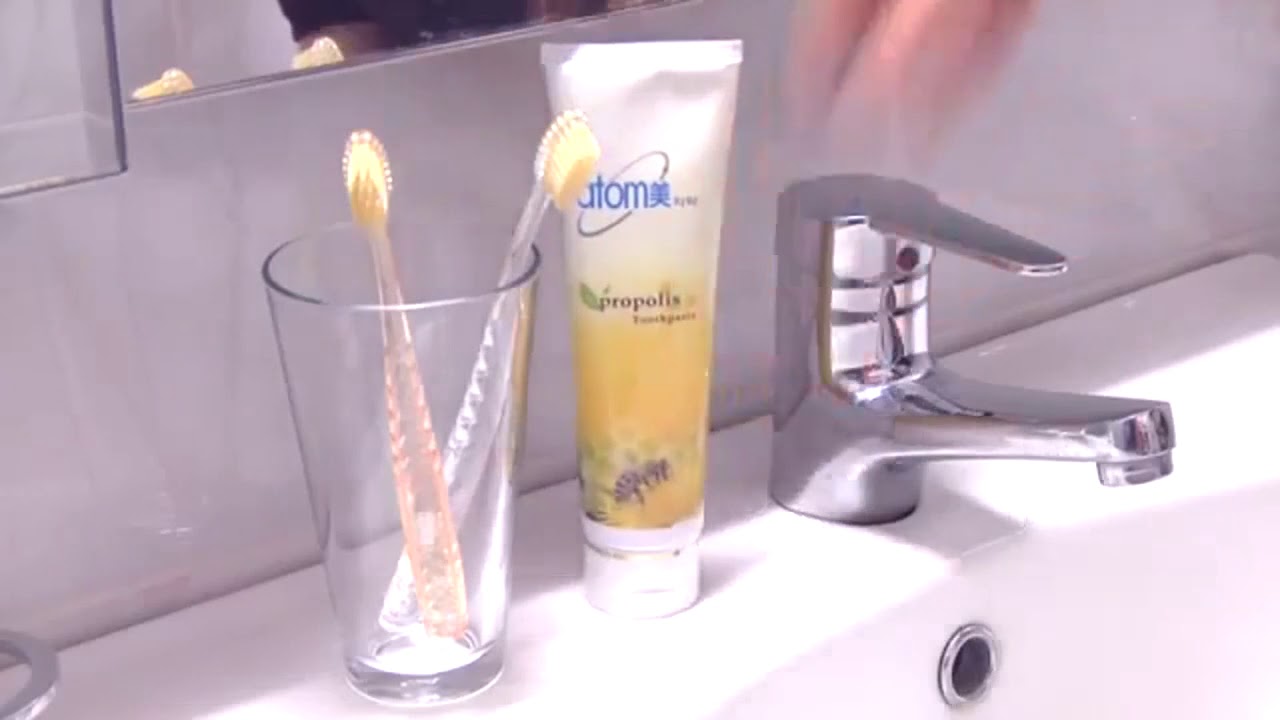 Atomy Toothpaste Ingredients Water Soluable Propolis and Green Tea ...