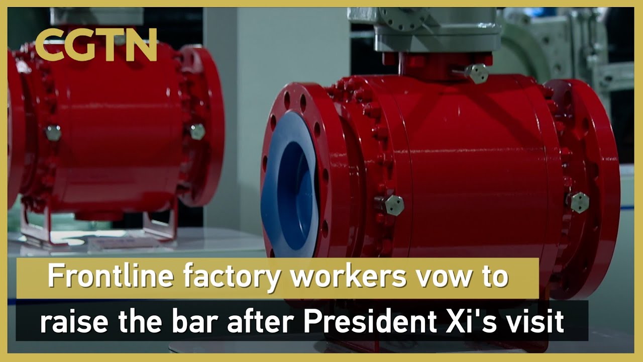 Frontline factory workers vow to raise the bar after President Xi's ...