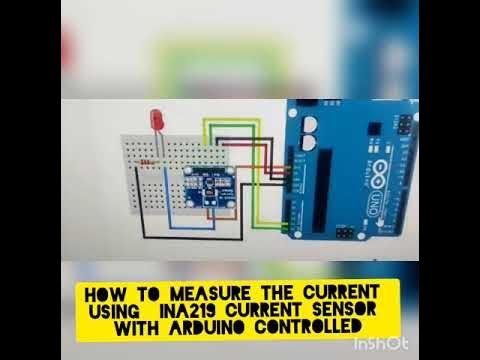 How to measure the current using INA219 current sensor with Arduino controller - YouTube