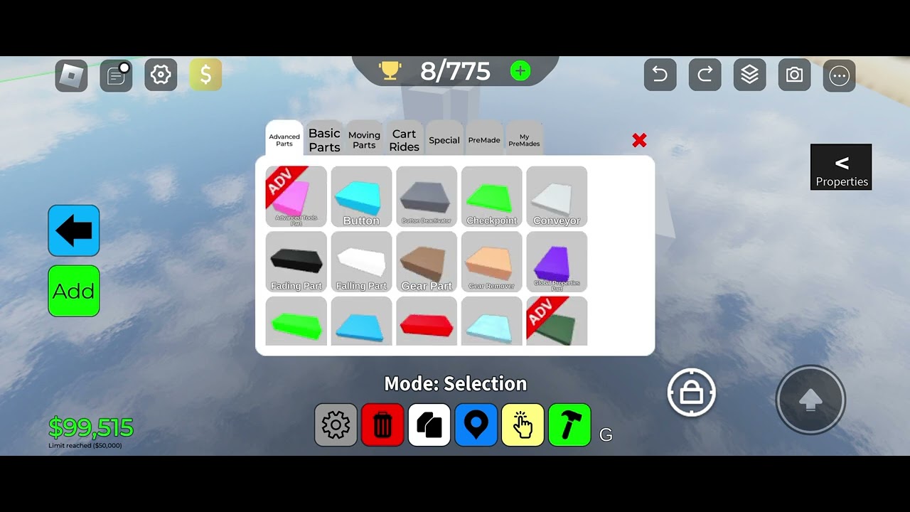 how to make a like machine in obby creator - YouTube