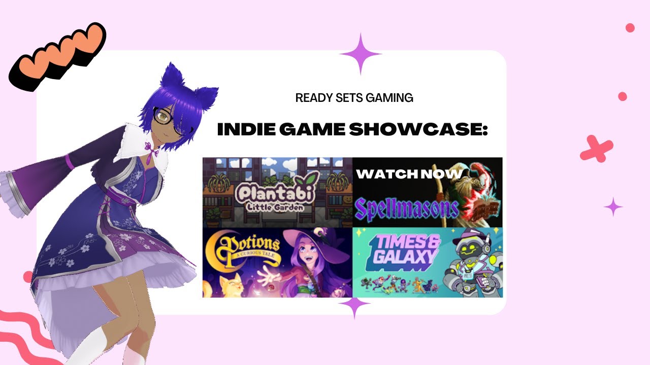 Ready Sets Gaming: Indie Game Showcase: Full Stream 3/11/2024 - YouTube