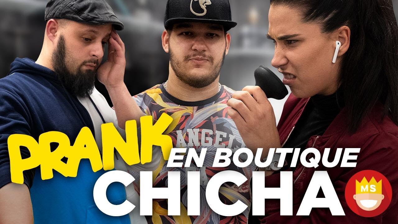 Caméra cachée : Laura Petard en boutique Mistersmoke (chicha) - YouTube