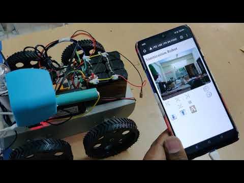 IoT Sanitization Robot with UV light and voice announcement using Raspberry pi 3 - YouTube