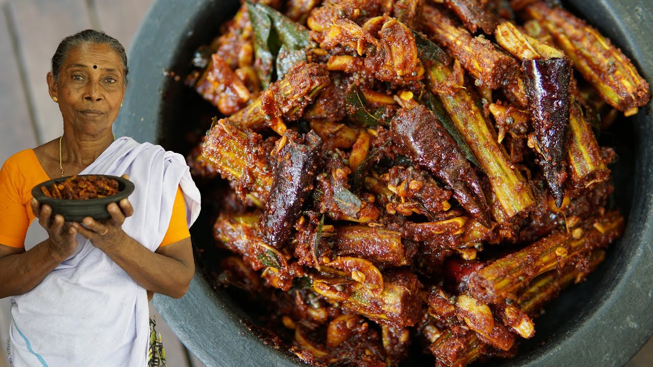 Kerala Village Style Drumstick Pickle - Moringa Pickle - YouTube