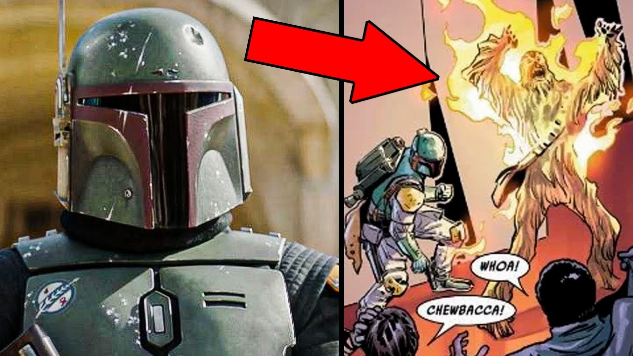 When Boba Fett Lit Chewbacca on FIRE [CANON] - YouTube