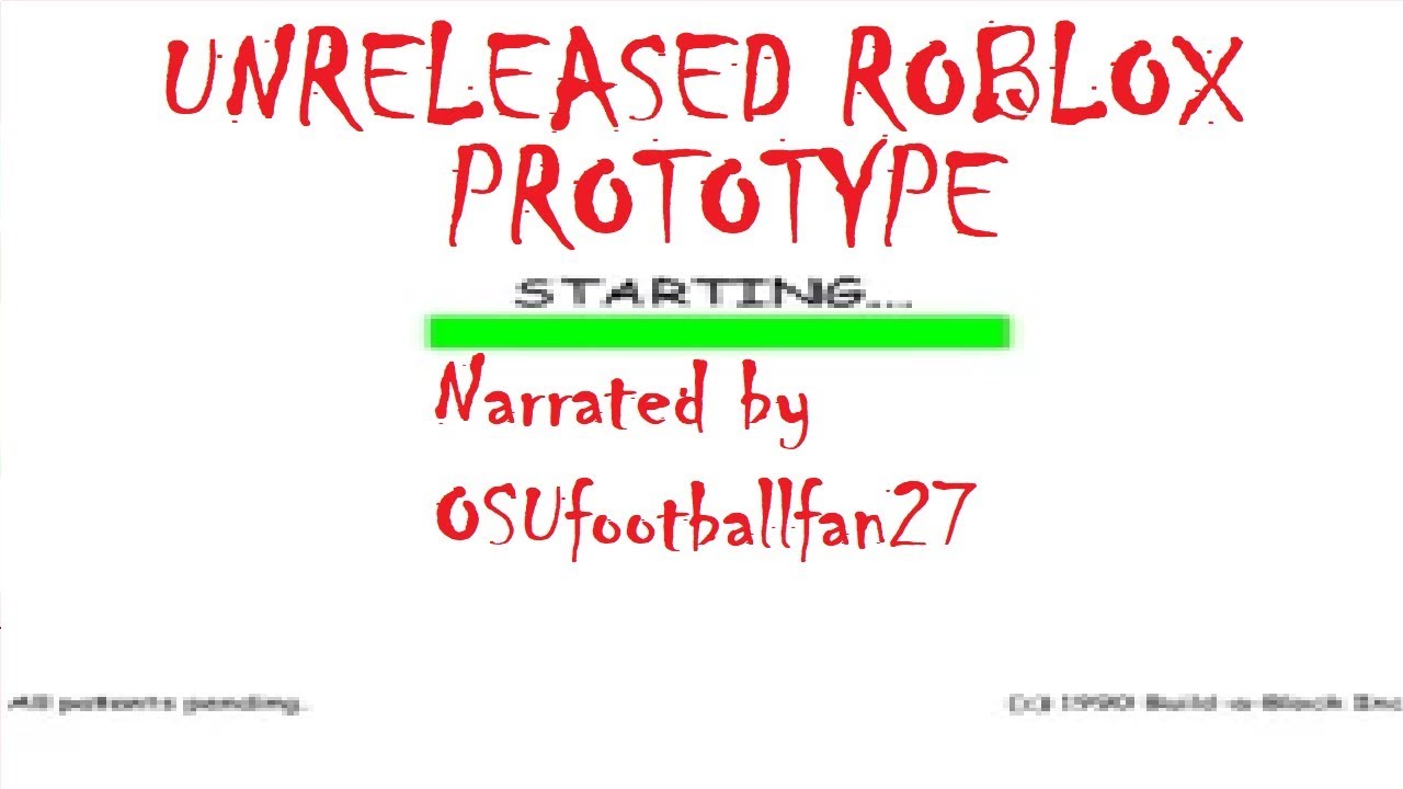 Unreleased ROBLOX Prototype [ROBLOX CREEPYPASTA] - YouTube