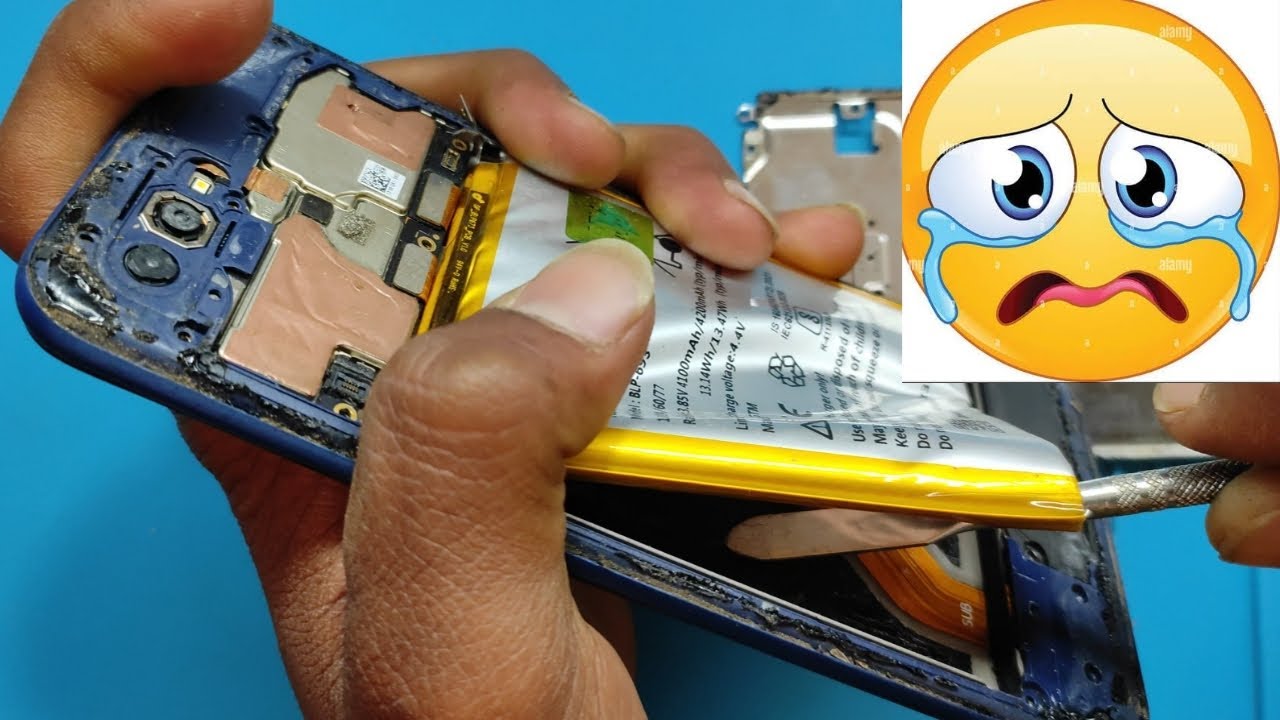 oppo a5s battery replacement - YouTube