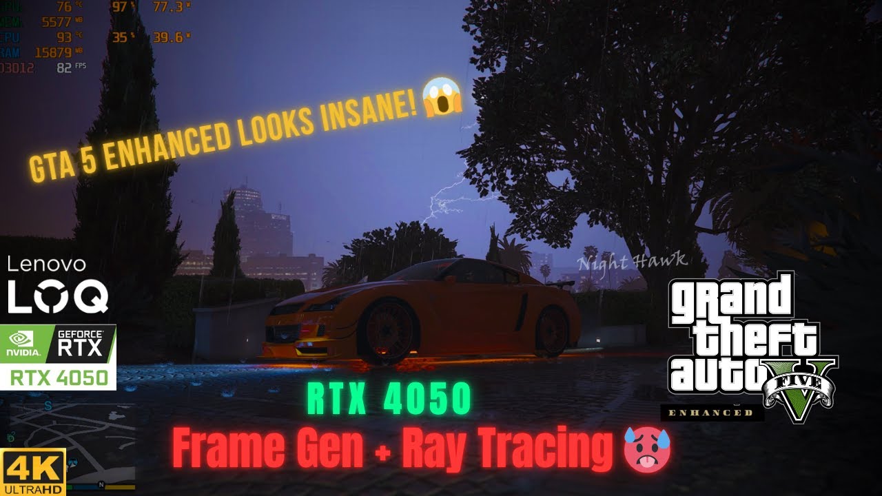 GTA 5 Enhanced Max Graphics | Frame Generation + High Ray Tracing ...
