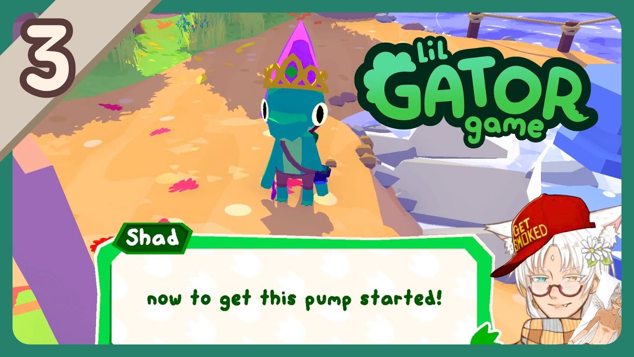 Shad Plays - Lil Gator Game【Part 3】🐊 - YouTube