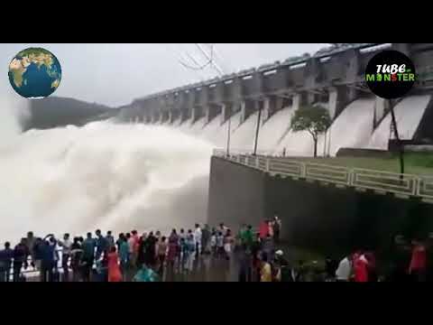 Kaveri Dam Opening long Bridge - YouTube