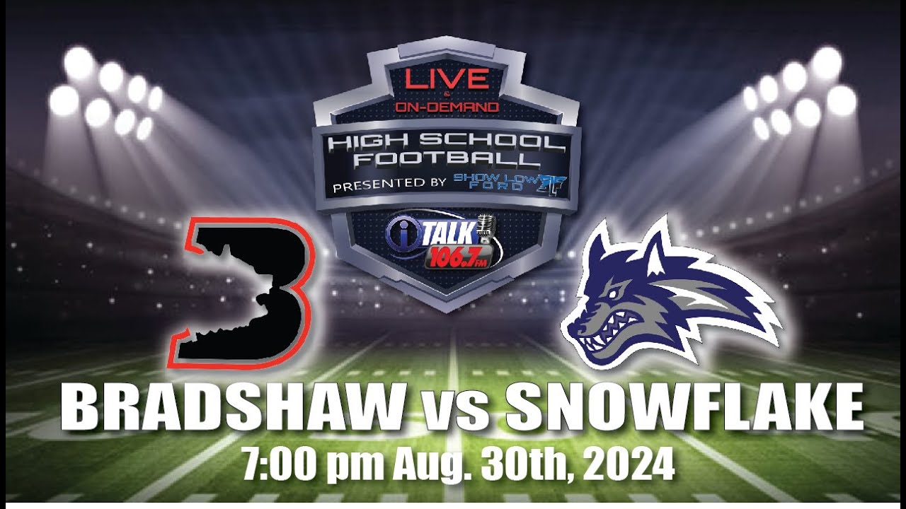 BRADSHAW VS SNOWFLAKE High School football Full Game - YouTube