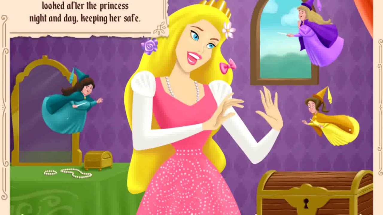 Sleeping Beauty Princess Aurora Story Kids Storytime - YouTube