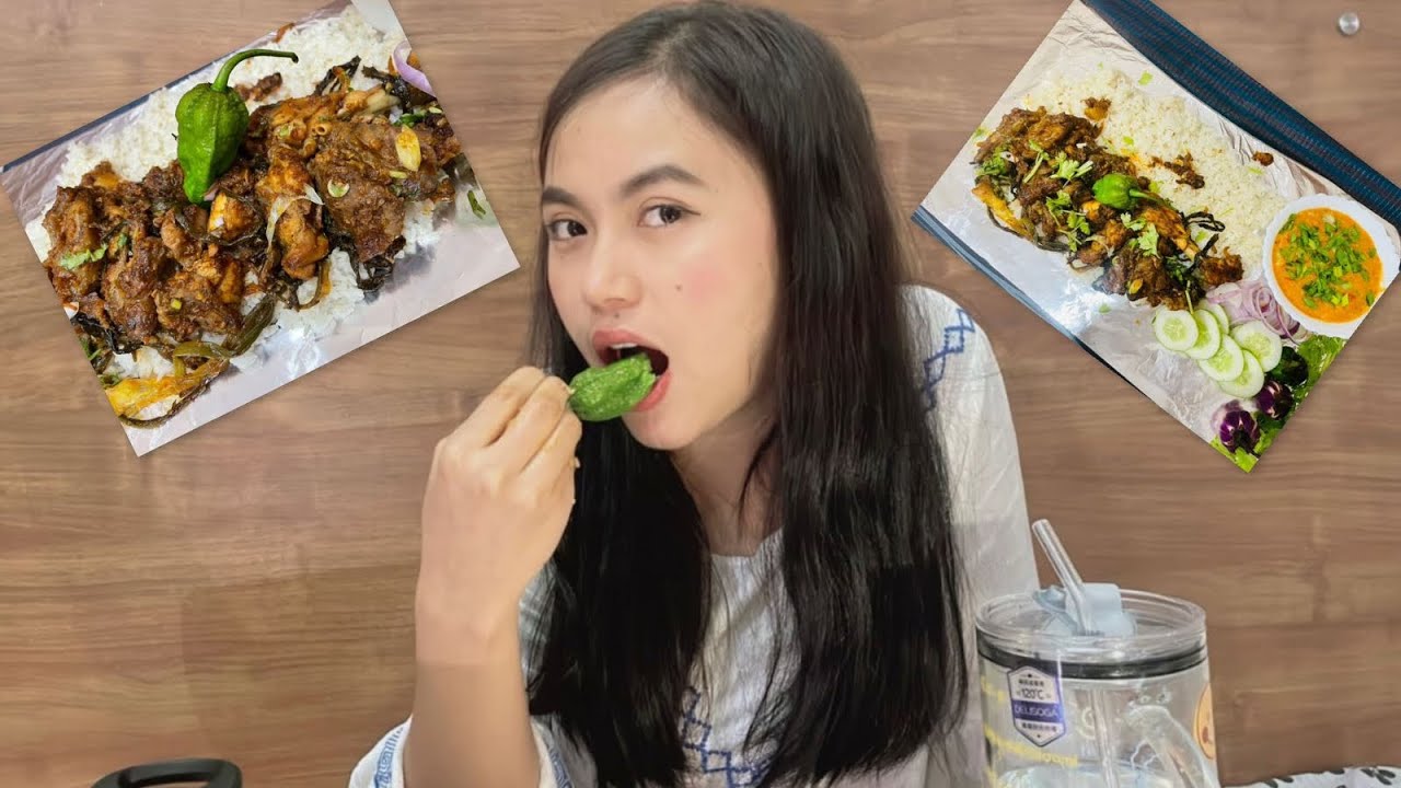 Spicy Chicken Mukbang 🌶️|| Pan Eronba || Yen angouba || Mukbang failed ...