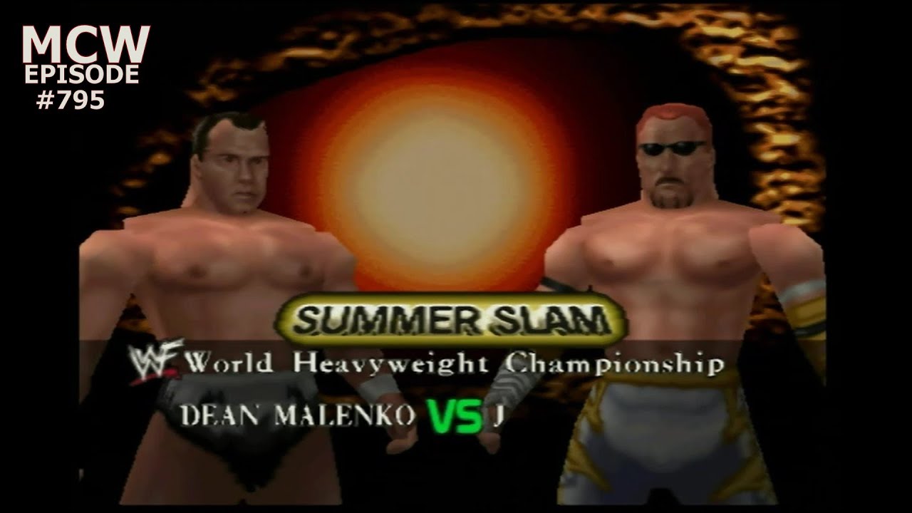 Dean Malenko vs. J - WWF World Heavyweight Championship - SummerSlam ...
