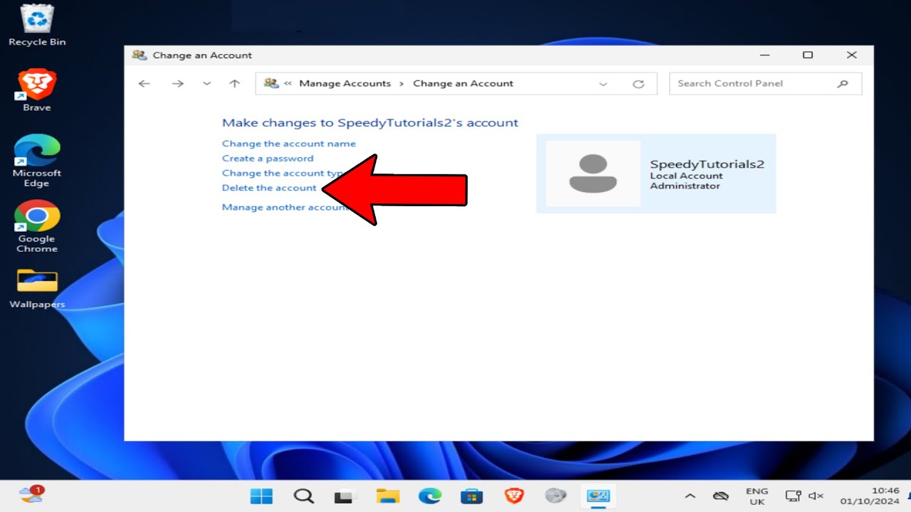 How To Delete Administrator Account in Windows 11 - YouTube
