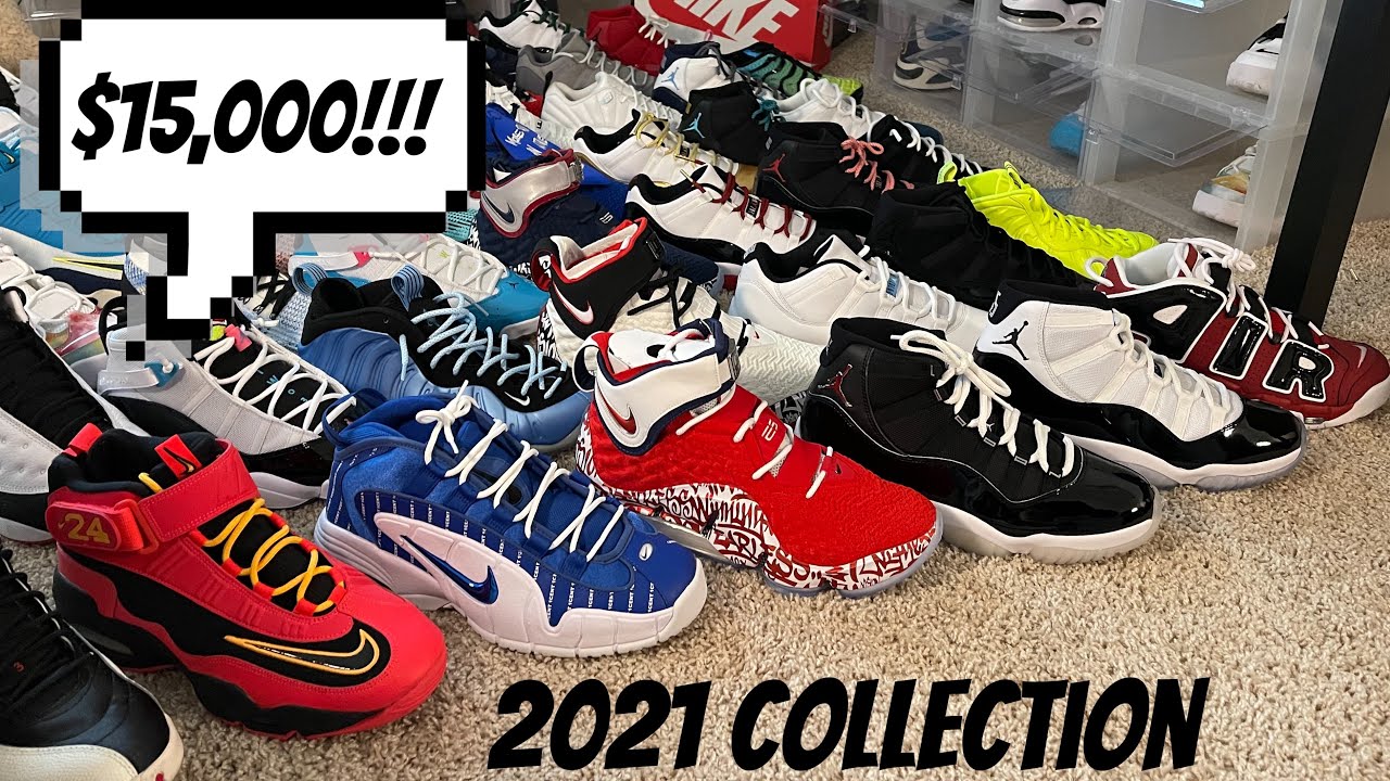Best shoe collection 2021 with drop boxes| $15,000 value - YouTube