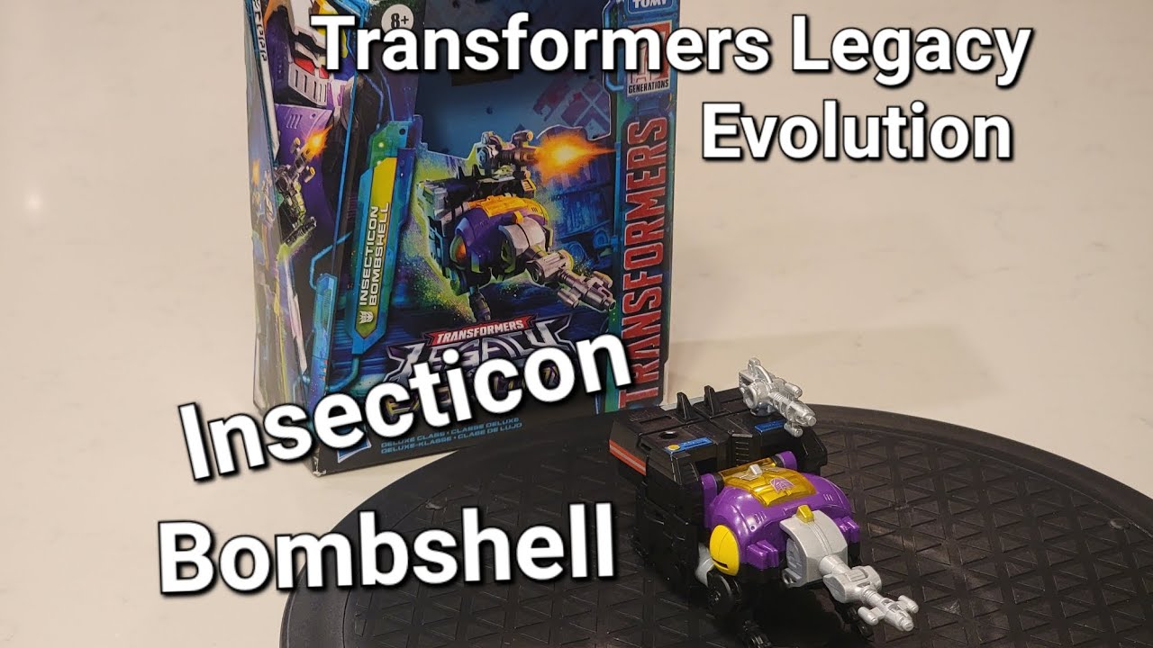 Transformers Legacy Evolution Insecticon Bombshell: Quick Review # ...