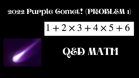 Purple Comet Math! - YouTube