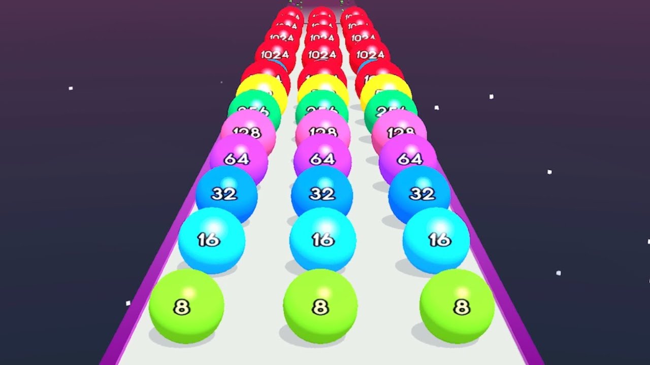 2048 Speed Ball Run 💸🎱🔥MAX LEVELS!! All Levels Gameplay Walkthrough ...