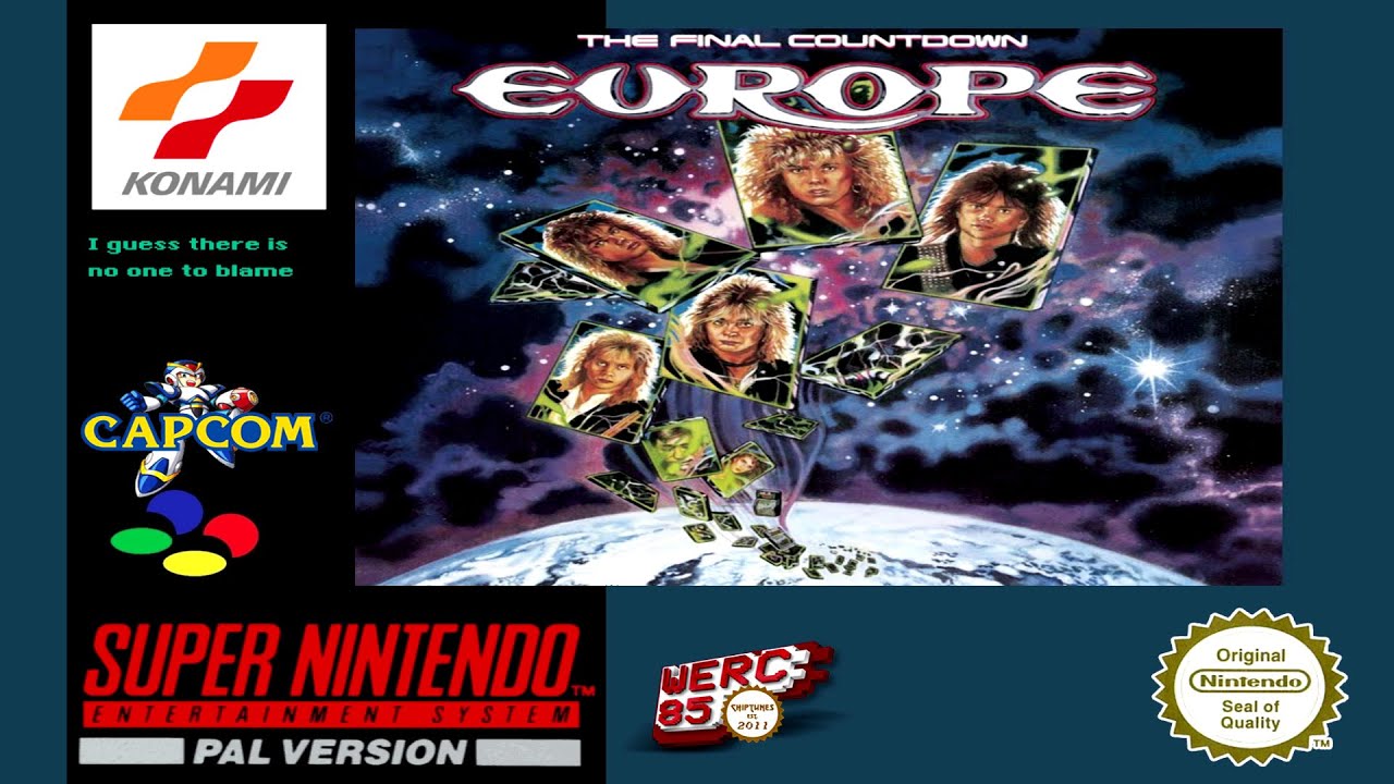 Europe - The Final Countdown 16-bit Super Nintendo Chiptune Cover (no ...