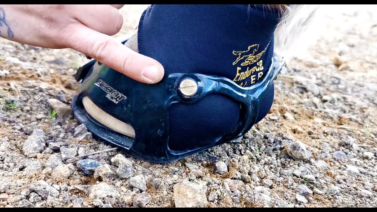 How to put on Endurance Gaiters with Scoot Boots - YouTube