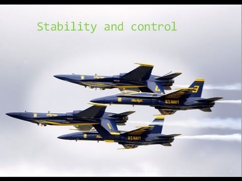 Aerodynamics for Pilots Lecture 4 Stability and Control - YouTube