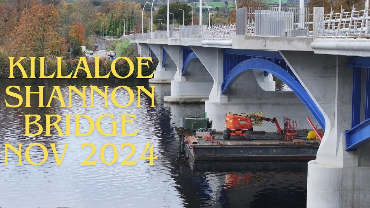 Killaloe - Ballina Shannon Bridge - November 2024 - YouTube