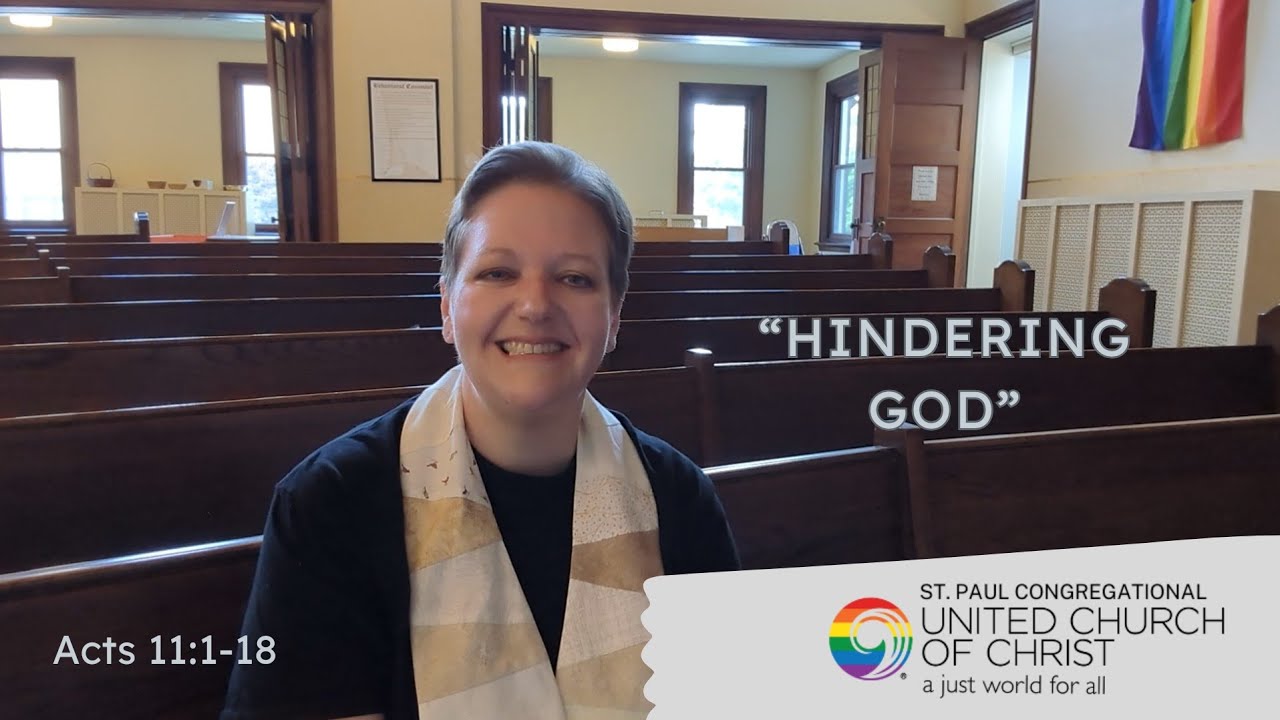 Hindering God - Online Worship Service for 5/18/2025 - YouTube
