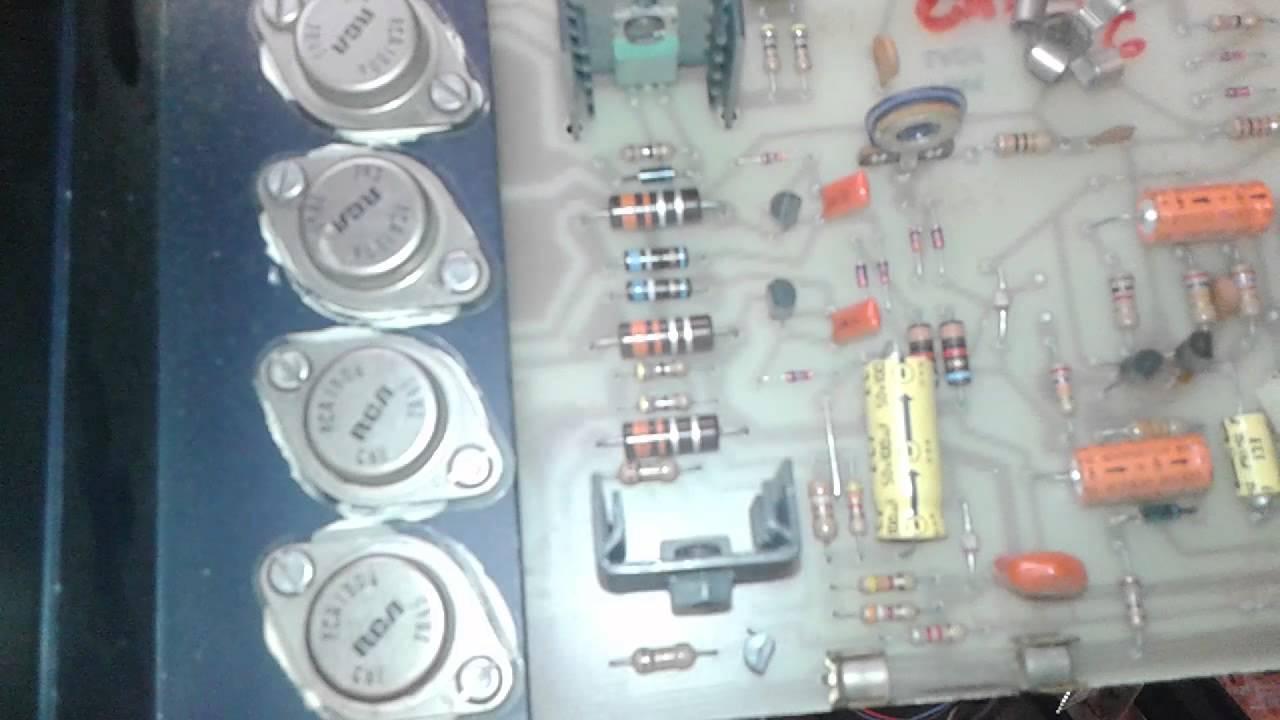 Spectro Acoustics 202 power amp rebuild - Part 1 - YouTube