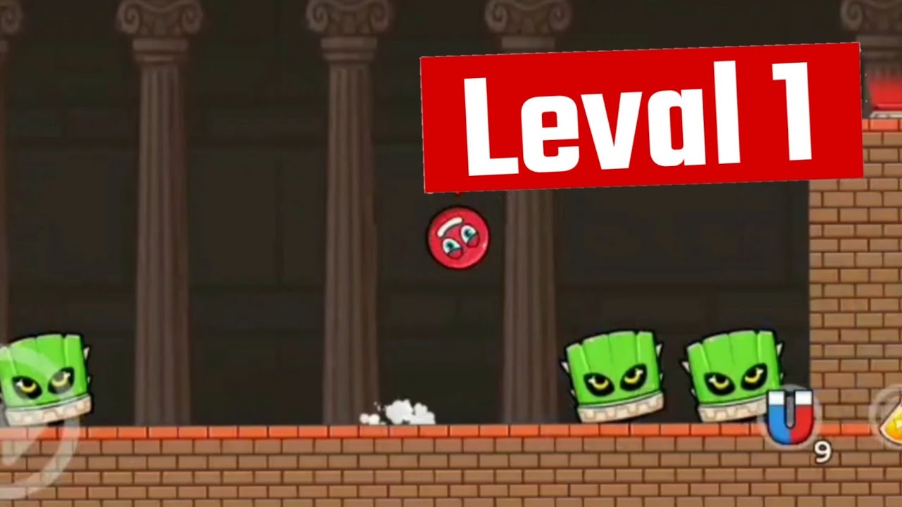 The Red Leval 1 - Ball V Playthrough/ Walkthrough | Arsh Gaming | No ...