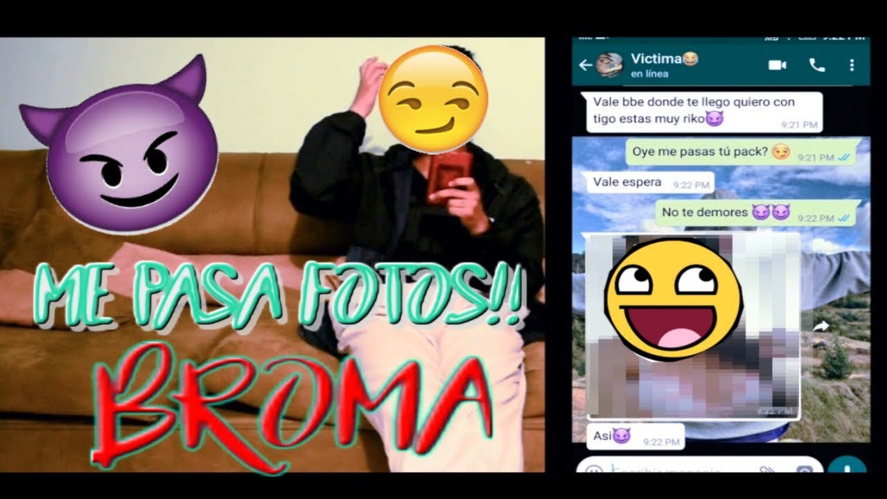 BROMA CON LETRA DE CANCIÓNES (ME PASA SU PACK)|CRAZYSTYLE - YouTube