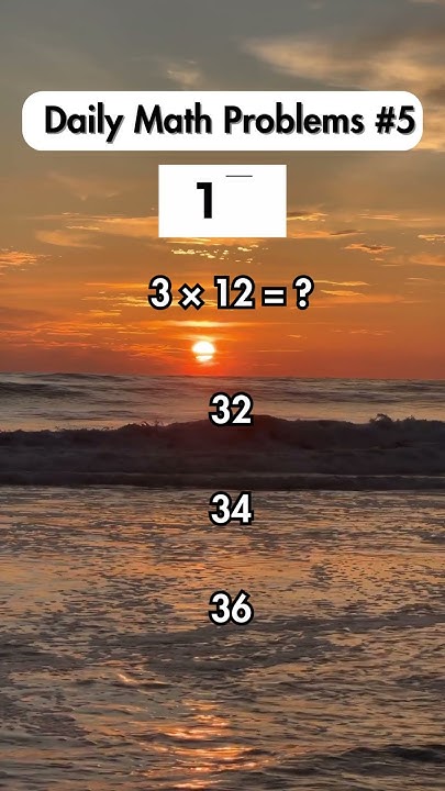 Solve This Fun Math Puzzle and Test Your IQ! Day5! #quiz #triviatricks ...