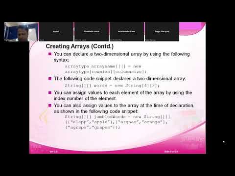 HOW TO DECALRE ARRAY & MULTIDIMENSION ARRAY - YouTube