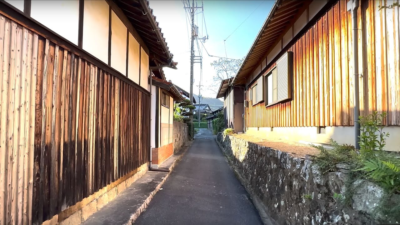 【4K HDR】Japan Walk - JAPANESE COUNTRYSIDE VILLAGE | NEIGHBORHOOD ...