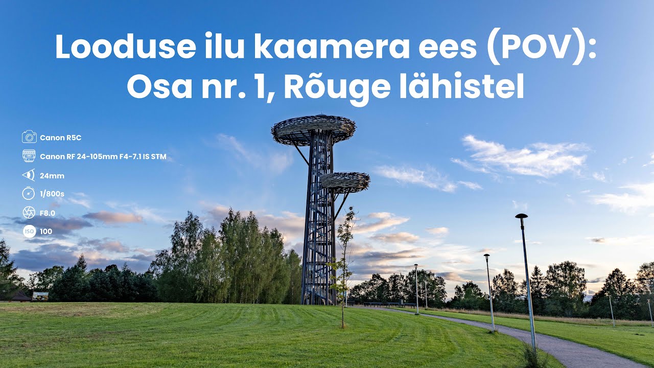 Looduse ilu kaamera ees (POV): Osa nr. 1, Rõuge lähistel - YouTube
