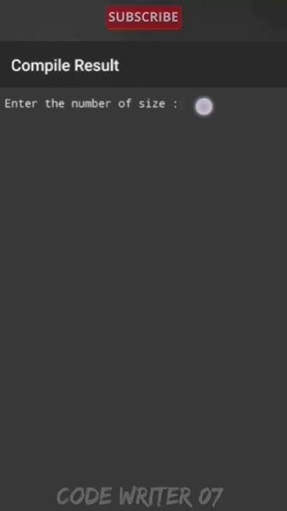 Best C Pattern Program Tutorial Video 💯🧠 Codewriter07 Coding Youtubeshorts Programming