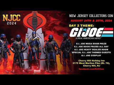 New Jersey Collector Con 2024: NJCC, Carson Mataxis, Marauder’s, custom ...